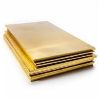 China Polished Thin Brass Sheet Corrosion-Resistant For Architectural And Decorative Projects for sale