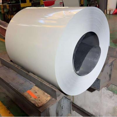 China RAL9016 Prepainted Galvanized Steel Coil with 0.1–1.2mm Thickness and Z30–Z40 Coating for Roofing and Fencing for sale