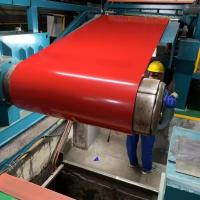 China 0.12–3.0mm DX51D PPGI & PPGL Steel Coil with RAL Color Series for Roofing and Industrial Fabrication for sale