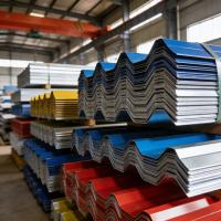 China DX51D SGCC Color Coated Corrugated Galvanized Steel Roofing Sheets 0.2–1.0mm for Corrosion Resistant Roof Wall Panels for sale