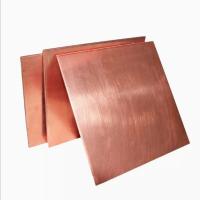 China C11000 C10200 C12200 High Conductivity Pure Copper Sheet Plate with Customizable Dimensions for Electrical and Industrial Applications for sale