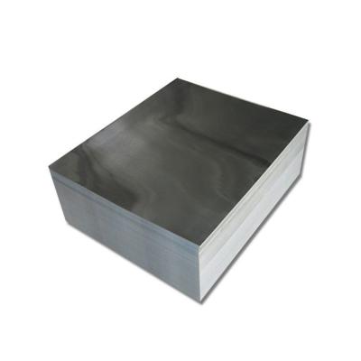 China Cold Rolled Tin Plated Sheet Metal Hardness T3 T4 Tinplate Sheet For Tin Can for sale