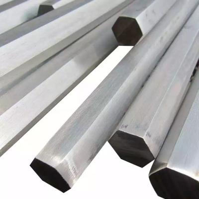 China Bright Finish Stainless Steel Bar Welding Hexagon Rod ASTM 416 Silver SS Bar for sale