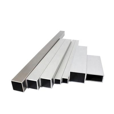 China 6063 Mill Finished Aluminium Tubing Square Pipe Hanging Ceiling Rectangular Aluminum Tube for sale