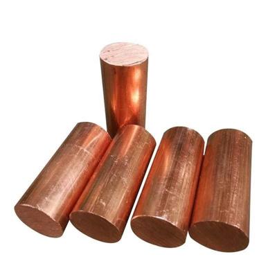 China C70620 Oxygen Free Pure Bronze Metal Copper Round Bar Rod for sale