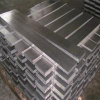 China 6061 T6 Extruded Aluminum Flat Bar 4 Inch  JIS H4040 for sale