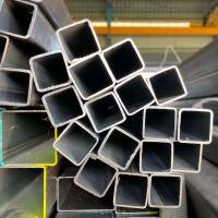 China AISI SS Hairline Hollow Stainless Steel Square Pipe 201 304 316 for sale