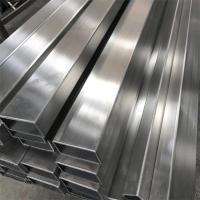China Rectangular Stainless Steel Pipe 316 410 304L AISI SS Hollow Square Tube for sale