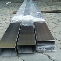 China Rectangular Stainless Steel Pipe 316 410 304L AISI SS Hollow Square Tube for sale