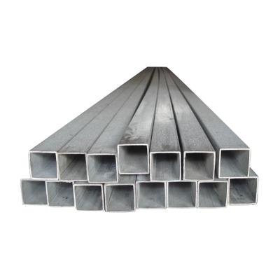 China 410s 321 Hollow Stainless Steel Welded Tube Open End Square Pipe 10*10mm for sale
