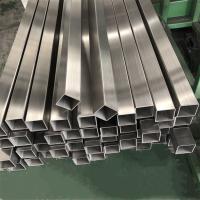 China 410s 321 Hollow Stainless Steel Welded Tube Open End Square Pipe 10*10mm for sale