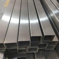 China 410s 321 Hollow Stainless Steel Welded Tube Open End Square Pipe 10*10mm for sale