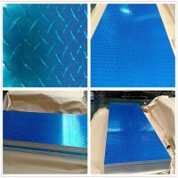 China 1060 3003 Checker Tear Drop  Coating Aluminium Coil Sheet Embossed Aluminum Plate for sale