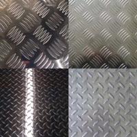 China 1060 3003 Checker Tear Drop  Coating Aluminium Coil Sheet Embossed Aluminum Plate for sale