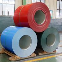 China RAL Color Carbon Steel Coil Customized PPGL Coated AZ250 DX51D Zinc Width SGS for sale