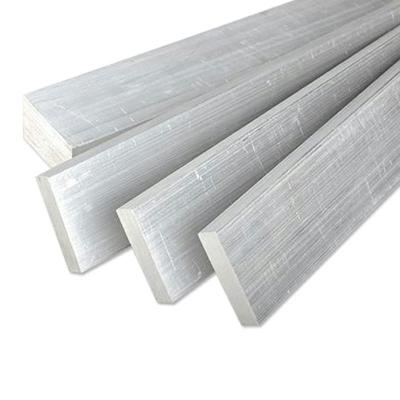 China Matt Silver Aluminium Flat Bar 6082 6063 T5 Rectangular Aluminum Extrusions Profile for sale