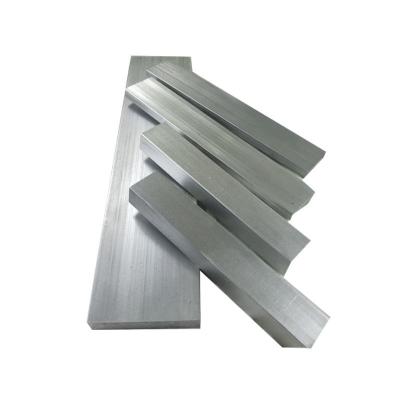 China Flat Aluminum Rectangular Bar Mill Finish 6000 Series 10mm THK for sale