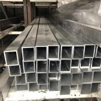 China Anodized Polished Aluminium Tubing Square Hollow Box Section For Gate Fence Decoration for sale