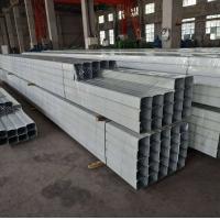 China Anodized Polished Aluminium Tubing Square Hollow Box Section For Gate Fence Decoration for sale