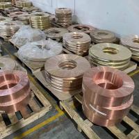 China 0.01mm Durable Perforated Metal Roll Brass Coil Strip From Manufacturer for sale