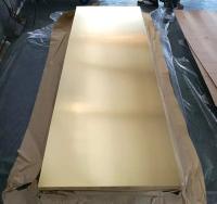 China 1mm 10mm Pure Copper Plate 1000x3000 H65 H62 H90 H80 Brass Plate Gold Color for sale