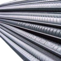 China Carbon Deformed Steel Bars Cold Rolled HRB335 Grade 60 Reinforced Steel Rods Bar for sale