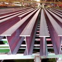 China Q345B Q235 Structural Carbon Steel Profiles Steel Welding H I Beams for sale