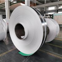 China Slit Edge Stainless Steel Strip Band 201 301 316 304 1500mm 3 / 4 Hard for sale