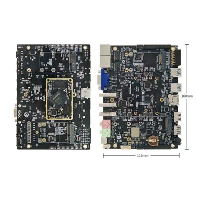 China LKD3568 Android Embedded Board Single Board Computer With M.2 NGFF (M-KEY) PCIE V2.1 x4 With NVMe SSD Supported for sale