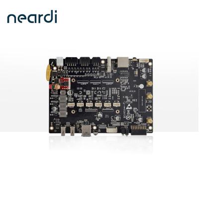 China Lkd3399pro Single Board Computer With Camera Interface 5*ahd Input Up To 1920*1080@30fps Per Channel for sale