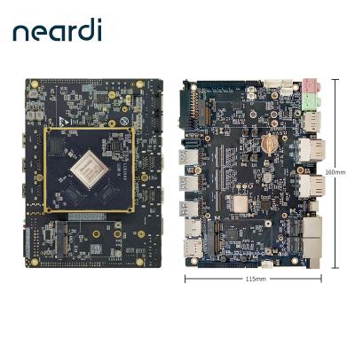 China ARM Mali G610 MC4 GPU RK3588 Single Board Computer 4*Cortex-A76+4*Cortex-A55 LKD3588 for sale