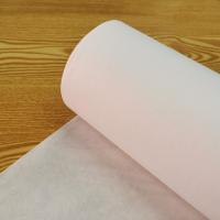 China Anti Pull Customized Plain Nonwoven Wood Pulp Fabric for sale