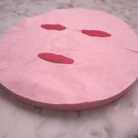 China Non Woven Microfiber Antibacterial Facial Paper Mask Sheets for sale
