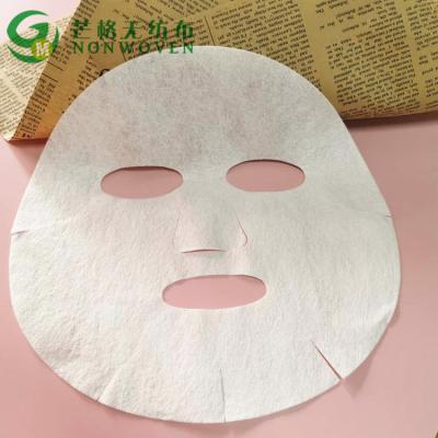 China Customized Soft Spunlace Microfiber Facial Mask Sheet for sale