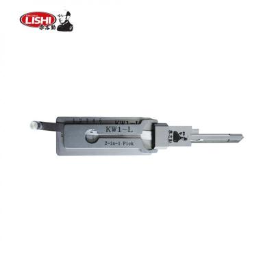 China Original Lishi KW1-L 5 Pin 2 in 1 Lockpicks Tool Blank Keys for Kwikset Locks for sale