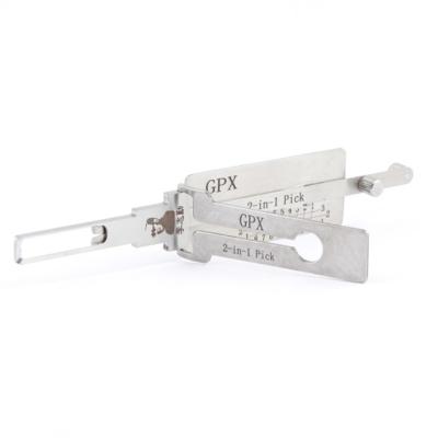 China Original Lishi 2 in 1 GPX Blank Keys Demon/Legend Series for sale