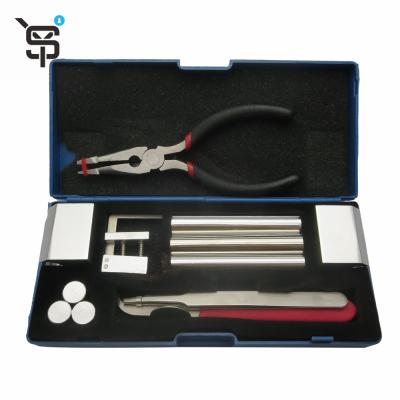 China Original HUK 12 in 1 Lock Disassembly Tool Locksmith Tools Lock Repair Kits Remove Lock Repairing Pick Set for sale