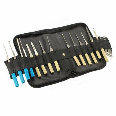 China Dimple Lock Locksmith Supplies 18pcs Lockpicks for House Lock for sale