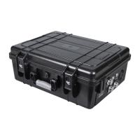 China New powerful briefcase 18 Antenna Jammer blocks 2G, 3G, 4G, 5G, GPSL1, GPSL2-L5, GPSL3-L4, WIFI(Including WIFI 6E), 315,433,868, Lojack signals with 154W output power and a coverage range up to 100m for sale