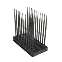 China Multifunctional 22 Antennas Full-Band Wireless Signal Jammer With Remote Control. Blocks 5.2G, 5.8G, Wi-Fi 6E, Lora, etc. Signals, and Has a 70m Jamming Radius for sale