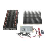 China Multifunctional 22 Antennas Full-Band Wireless Signal Jammer With Remote Control. Blocks 5.2G, 5.8G, Wi-Fi 6E, Lora, etc. Signals, and Has a 70m Jamming Radius for sale