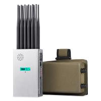 China 12 Antennas Full Bands Multifunctional Mobile Phone Signal Jammer Blocking  All 2G.3G.4G.5G Cellphone Signals and GPSL1 WIFI Lojack Signals for sale