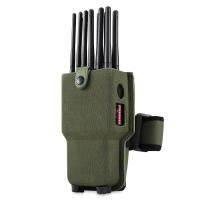 China Plastic 12 Antennas Multifunctional Mobile Phone Signal Jammer Blocking All 2G.3G.4G.5G Mobile Phone Signals and GPSL1 WIFI Lojack Signals for sale