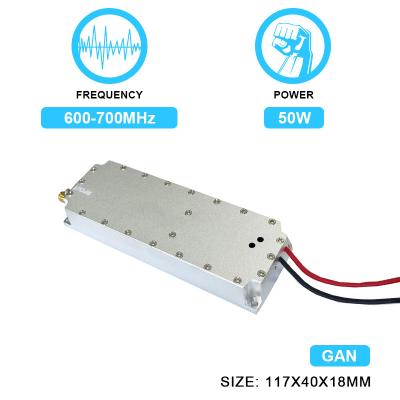 China 50W 600-700MHz Anti Drone Signal Jammer Module System GPS Blocker GaN Fpv Uav Shielding with Isolation Protector for sale