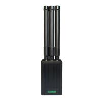 China 3 antennas portable signal jammer blocks 315MHz,433/434MHz,868MHz signals, coverage range up to 200 meters. for sale