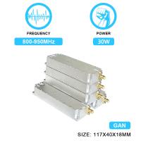 China 800-950MHz 30W RF Power Amplifier Drone Counter Module for Anti Drone System Mavic3 Fpv Djis Autel Anti Fpv Drone With  GAN And Isolation Protector for sale
