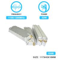 China 30W 1.1G GaN PA RF Power Amplifier Anti Drone Module C-Uas Solution Fpv Uav Jamming System Signal Blocking Device 1100-1300MHz With  GAN And Isolation Protector for sale