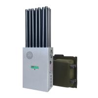 China New design 21 antennans portable signal jammer blocking WIFI 6E and mobile phone 2G, 3G, 4G, 5G and GPS, WIFI,  UHF, VHF, RF,LOJACK signals with new longer 2.5dbi gain omni antennas for sale