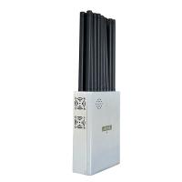 China 18 antennans portable signal jammer blocking WIFI 6E and mobile phone 2G, 3G, 4G, 5G and GPSL1, GPSL2-L5, GPSL3-L4 , 2.4GWIFI, 5.2GWIFI, 5.8GWIFI, UHF, RF, Lojack signals With 2.5dbi Antennas. for sale