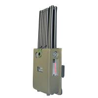 China 18 antennans portable signal jammer blocking WIFI 6E and mobile phone 2G, 3G, 4G, 5G and GPSL1, GPSL2-L5, GPSL3-L4 , 2.4GWIFI, 5.2GWIFI, 5.8GWIFI, UHF, RF, Lojack signals With 2.5dbi Antennas. for sale